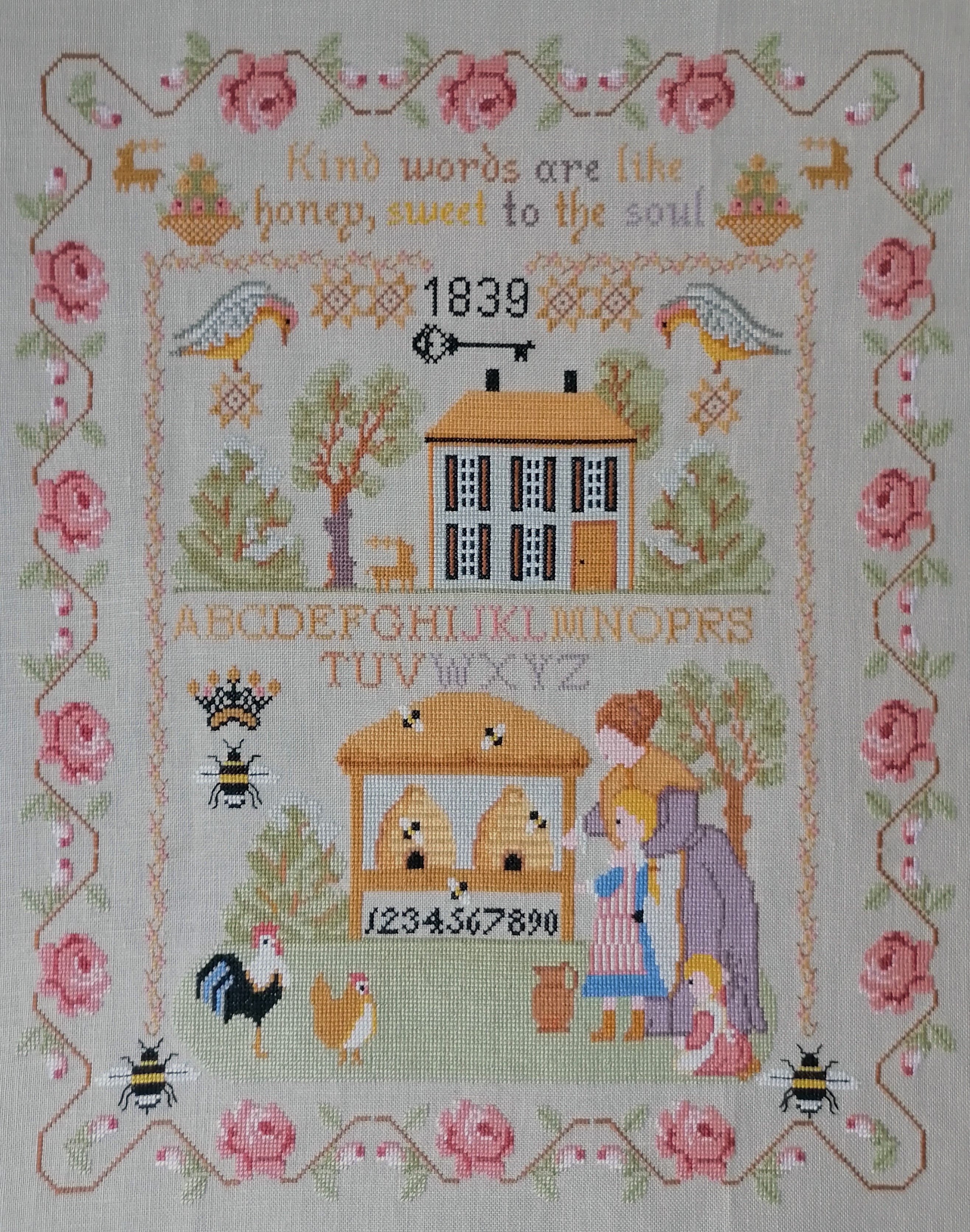 Beekeeping Sampler – Grace Notes Fabrics